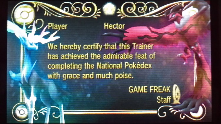 Generation 6 Pokedex Complete! | hXcHector.com