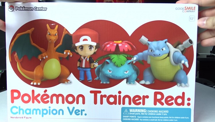 Pokemon Trainer Red Champion Ver Nendoroid Unboxing | hXcHector.com