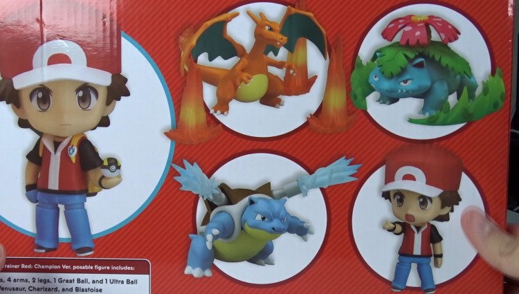 Pokemon Trainer Red Champion Ver Nendoroid Unboxing | hXcHector.com