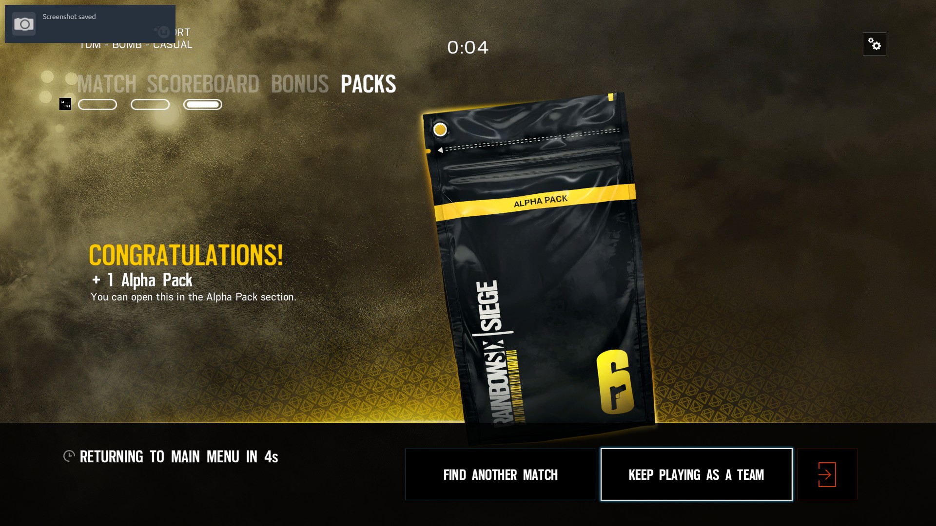 Rainbow six siege alpha packs - celllito