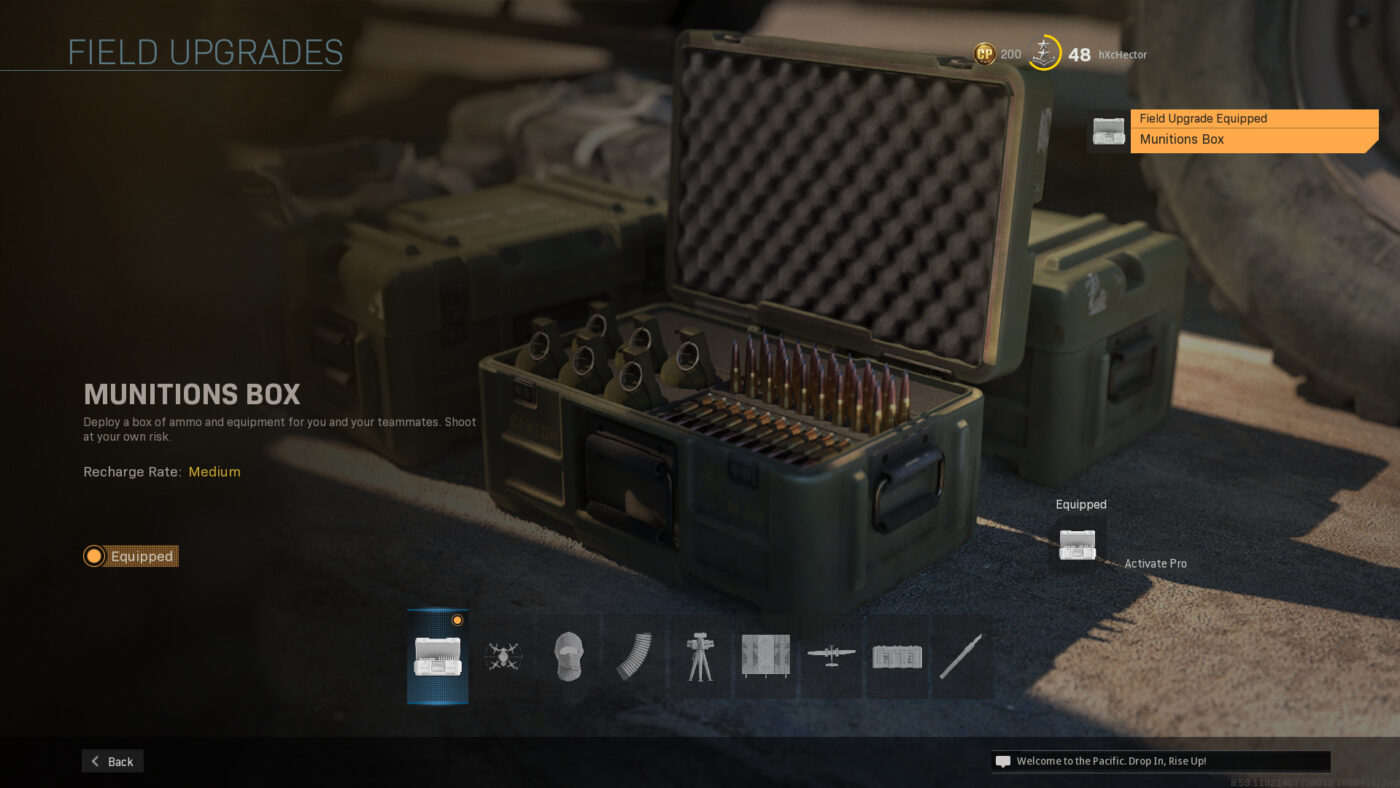 Field Upgrades | hXcHector.com