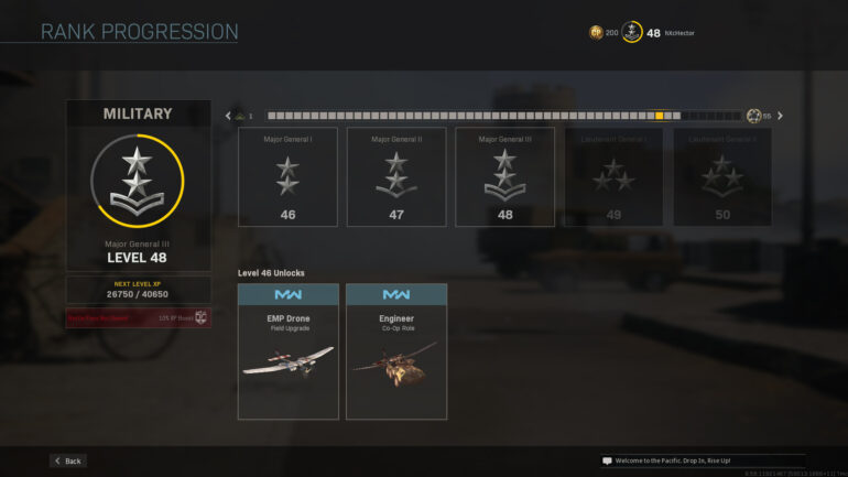 Rank Progression and Prestige | hXcHector.com