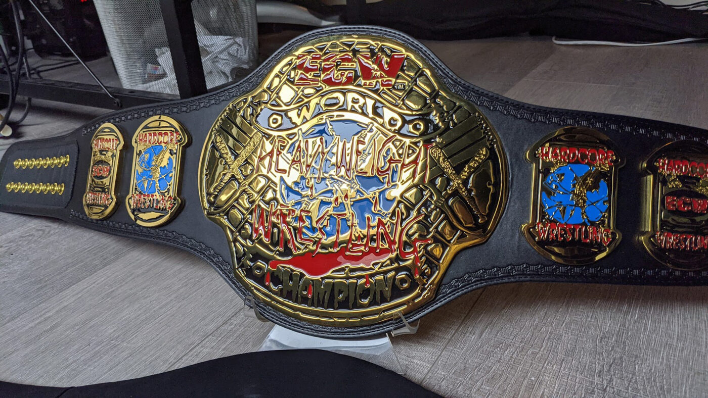 ECW World Heavyweight Championship Replica Review - WWE Shop ...