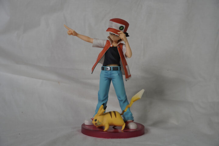 Pokemon Trainer Red with Pikachu Kotobukiya ARTFXJ Figure Unboxing ...