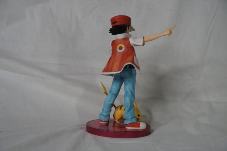 Pokemon Trainer Red with Pikachu Kotobukiya ARTFXJ Figure Unboxing ...