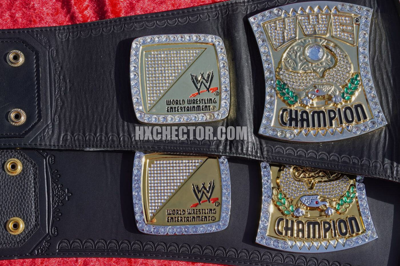WWE Championship Spinner Replica Belts Compared | hXcHector.com