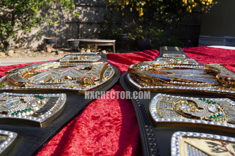 WWE Championship Spinner Replica Belts Compared | hXcHector.com