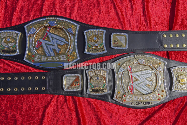 WWE Championship Spinner Replica Belts Compared | hXcHector.com