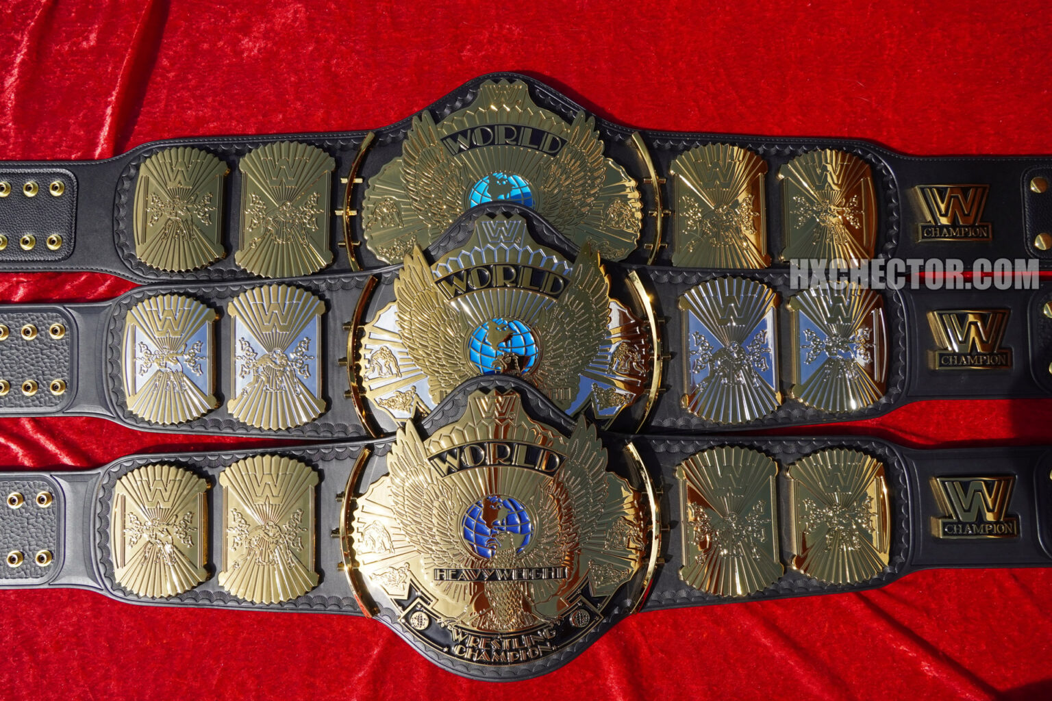 WWE Shop Winged Eagle Championship Replica Belts Compared | hXcHector.com