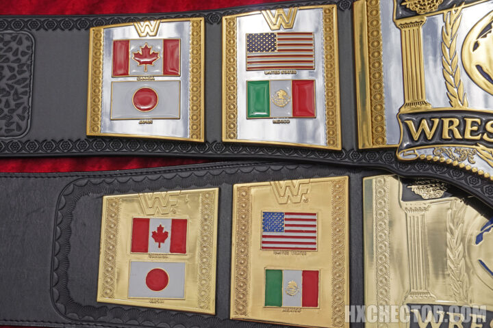 WWE & WWF Championship 1986 Replica Belts Compared | hXcHector.com